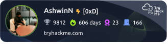 GitHub - sasaki-101/tryhackme-ashwinN: 🔗 TryHackMe Profile:[AshwinN](https://tryhackme.com/p ...